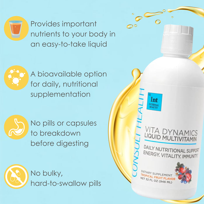 Vita Dynamics Liquid MultiVitamin – Consult Beaute
